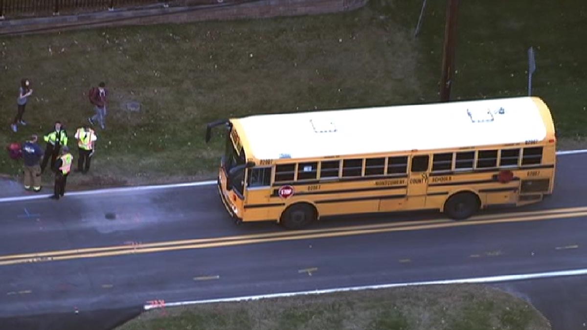 Montgomery County School Bus Involved in Car Crash – NBC4 Washington
