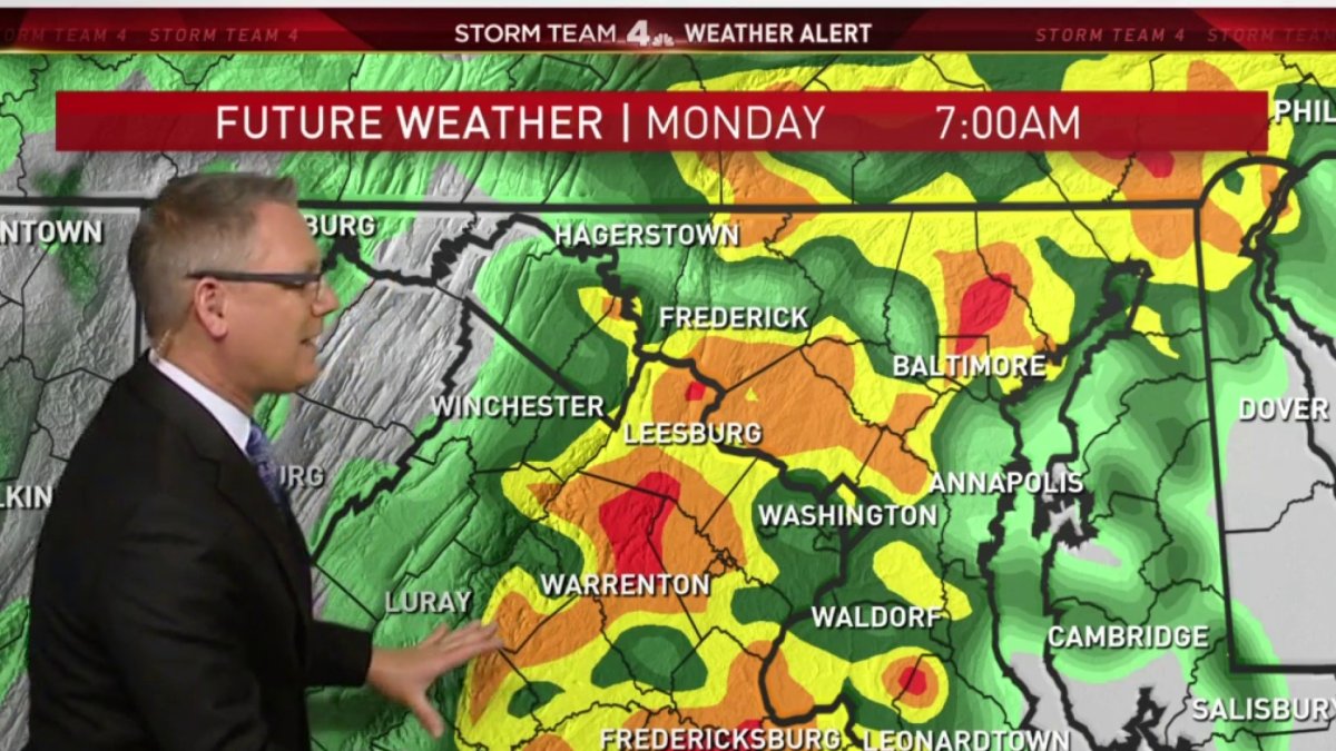 Weather Alert: Severe Storms, High Winds Expected Monday – NBC4 Washington Weather Alert: Severe Storms, High Winds Expected Monday – NBC4 Washington