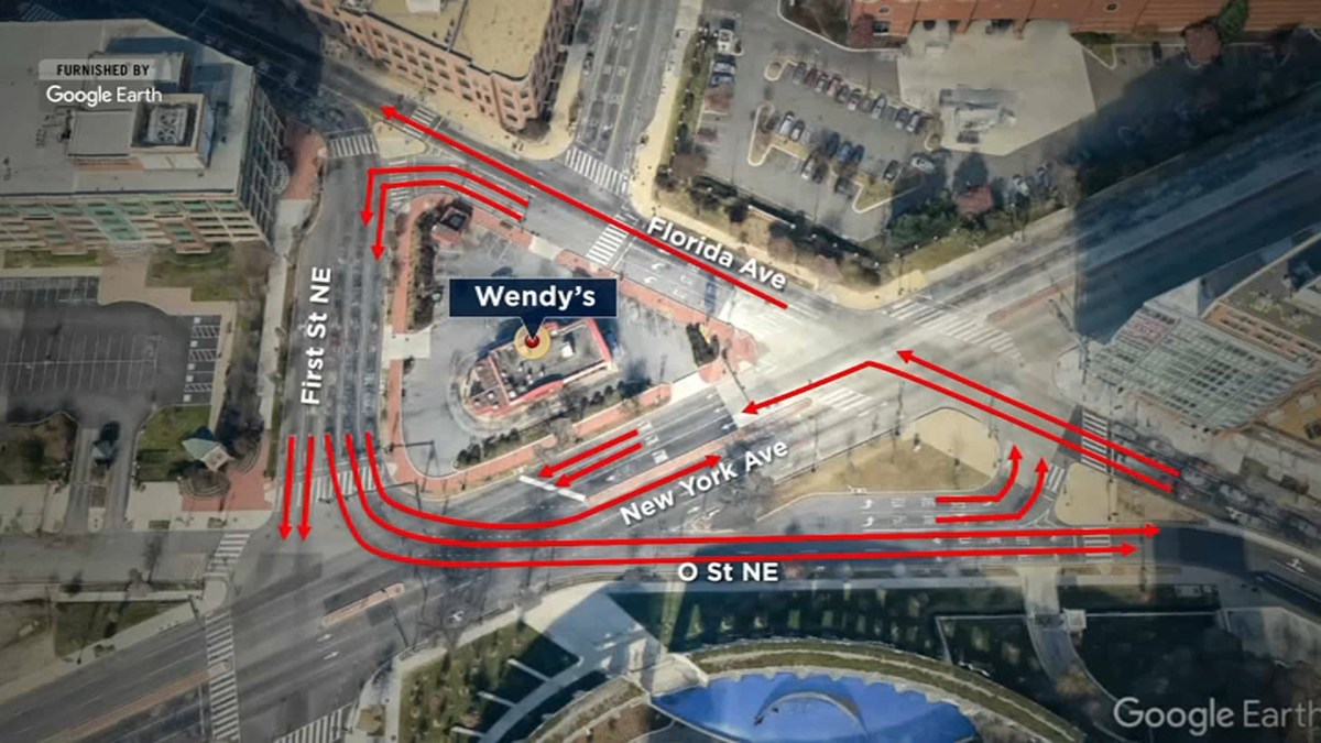 DC Lays Out Improvement Plan for Dave Thomas Circle – NBC4 Washington