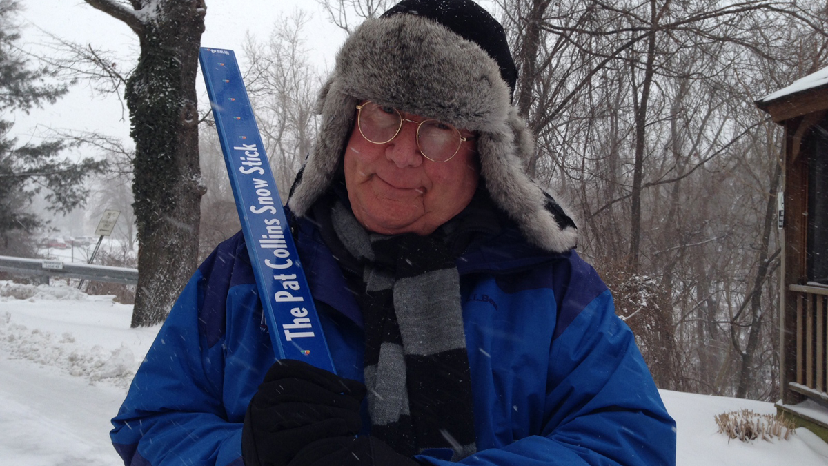A New Pat Collins Snow Stick Challenge! – NBC4 Washington