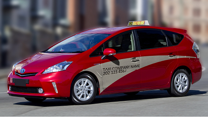 D.C.’s New Taxi Design: Red With a Gray Stripe – NBC4 Washington