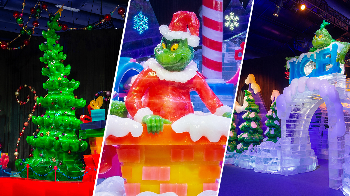 Photos: Grinch Is Star of This Year’s ICE! at National Harbor – NBC4 ...