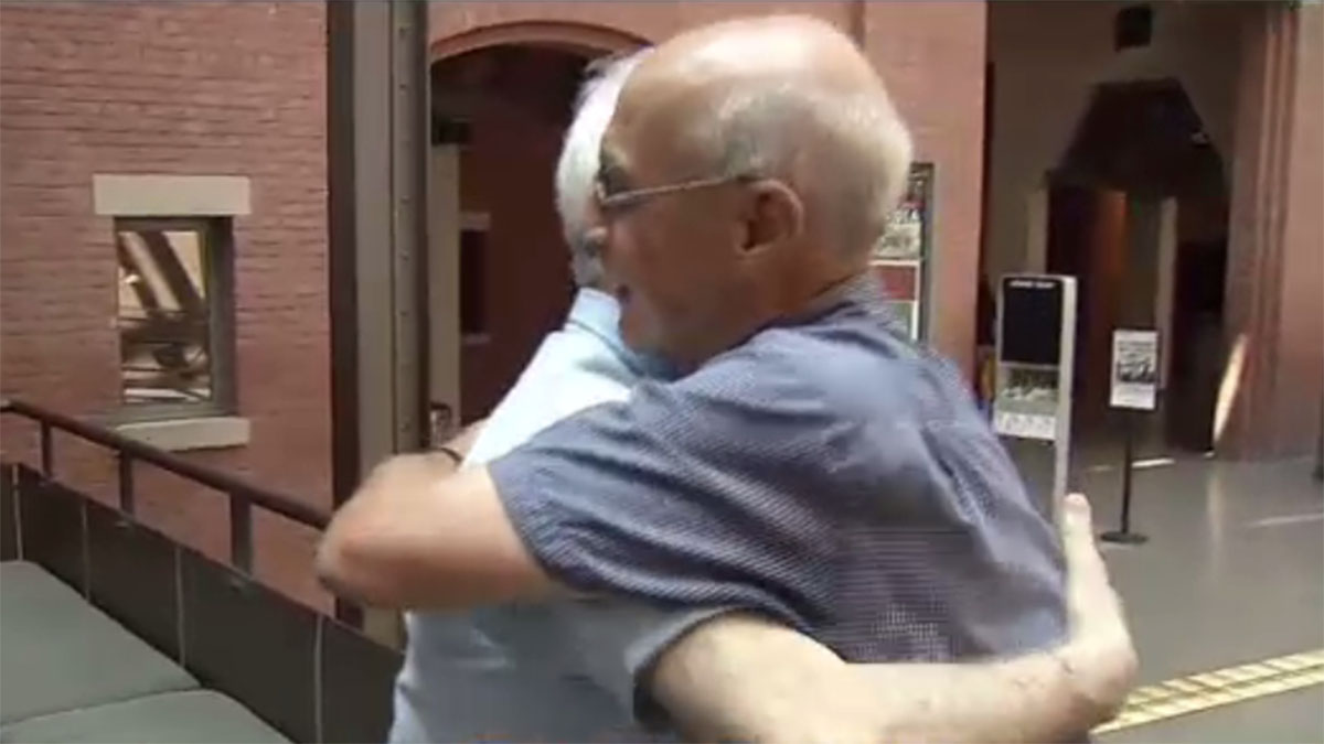 ‘Hard to Believe’: Holocaust Survivor Reconnects With Family Who Hid ...