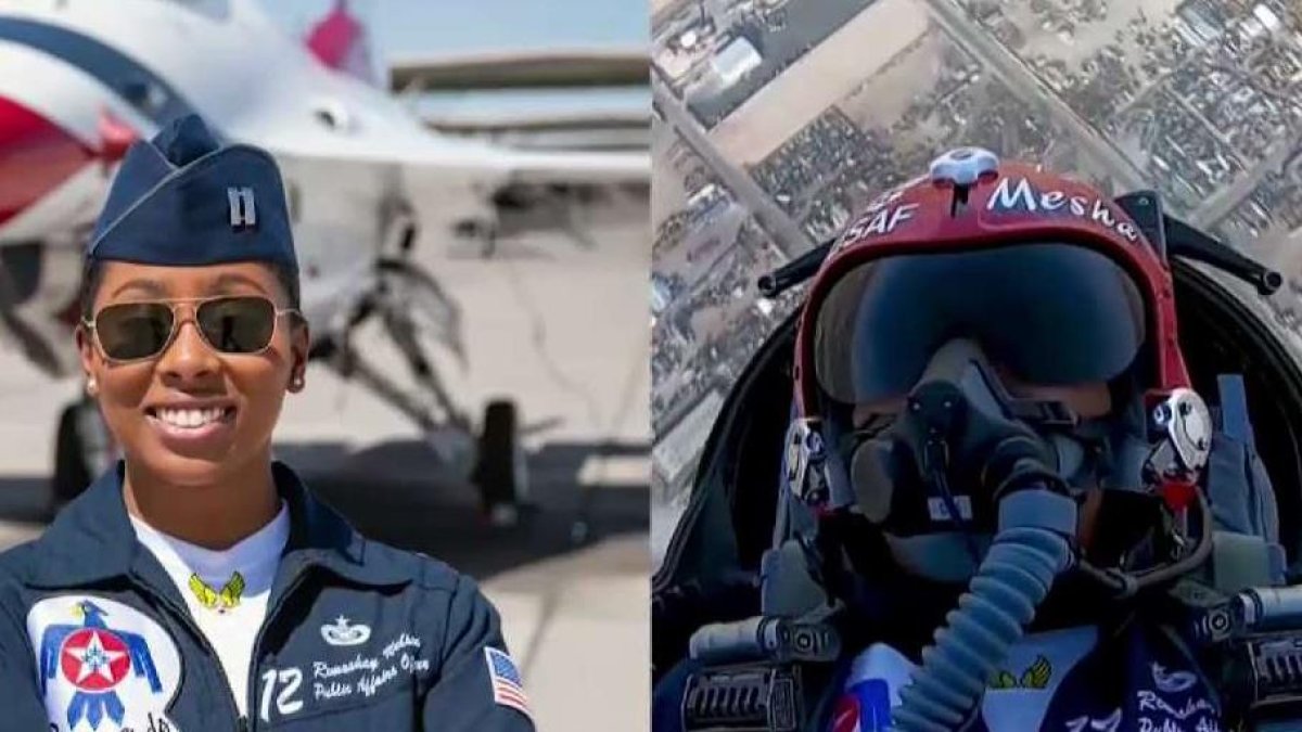 Howard University Graduate Makes History as Air Force Thunderbird ...