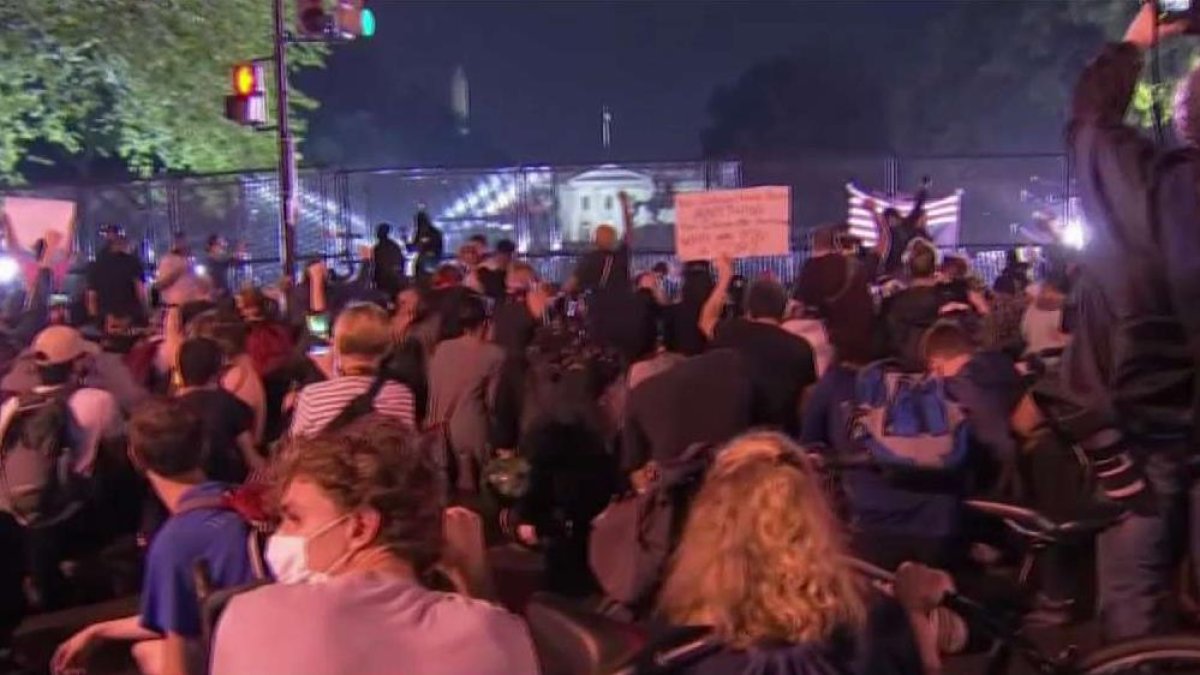 Protests Continue Despite Strong Storms – NBC4 Washington