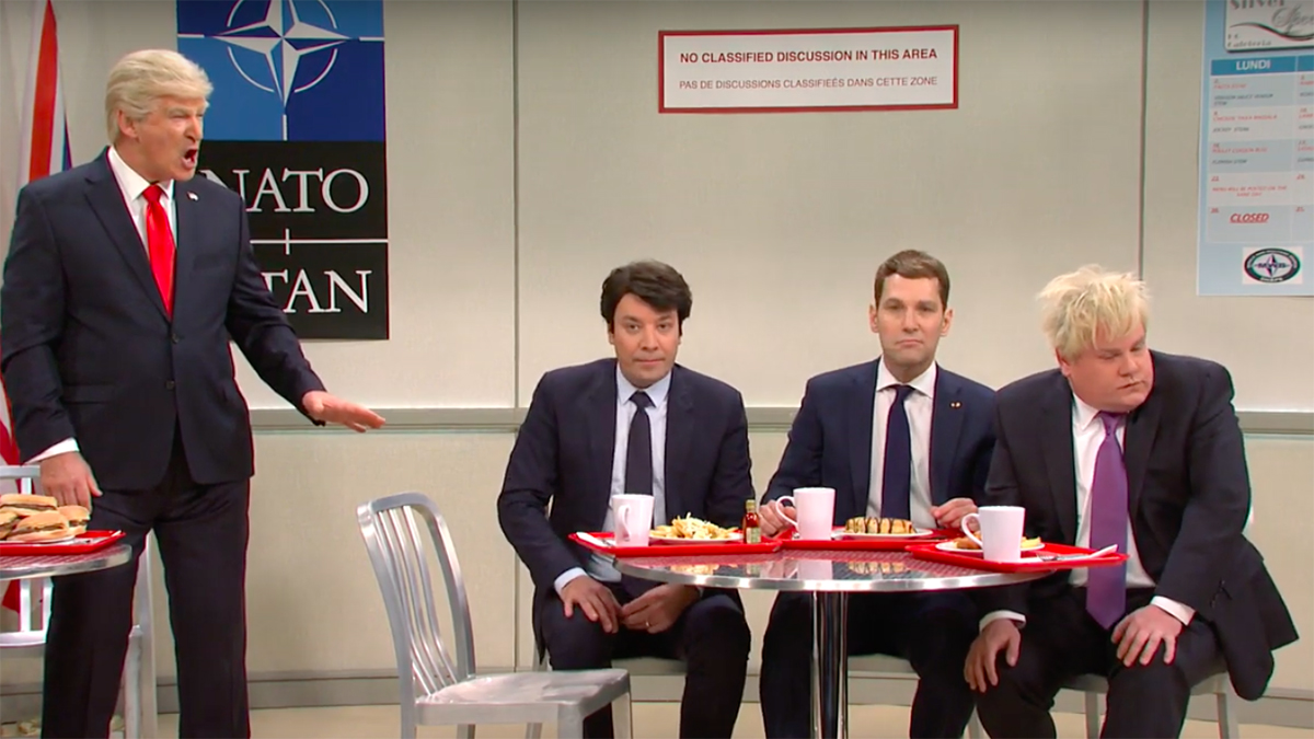 ’SNL’ Continues Trudeau Open Mic Moment in NATO Cafeteria Skit – NBC4 ...
