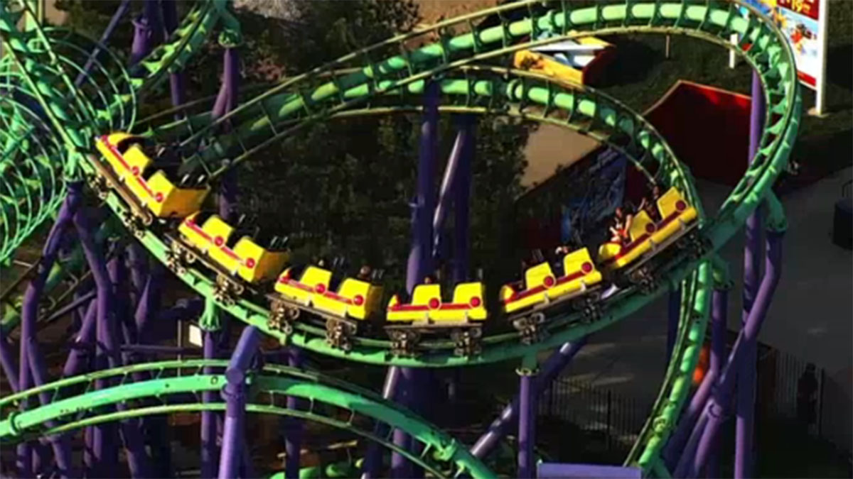 24 People Rescued From Roller Coaster Stuck at Six Flags – NBC4 Washington