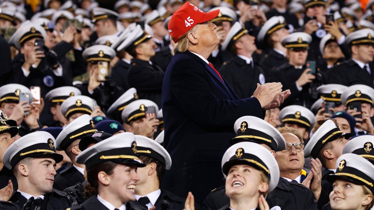 Possible ‘White Power’ Hand Signs at Army-Navy Game Probed – NBC4 ...
