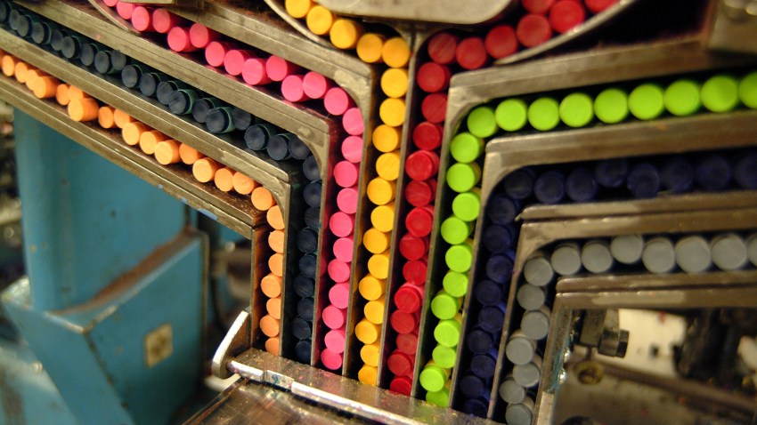 Drawing on Walls: A-OK at the Crayola Factory – NBC4 Washington