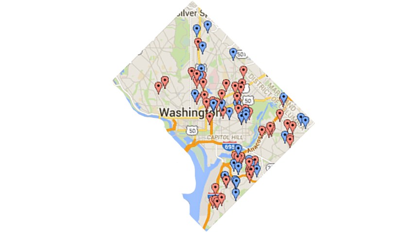MAP: D.C.’s 2015 Homicides – NBC4 Washington