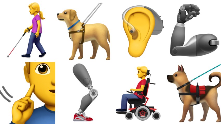 Apple-Backed New Emojis Representing People With Disabilities Coming ...