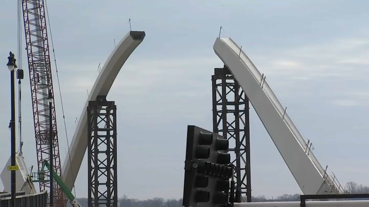 New Douglass Bridge Quickly Rising from Anacostia River – NBC4 Washington
