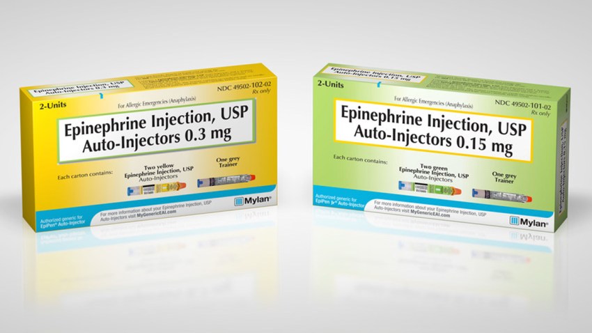 Mylan to Offer Generic EpiPen for $300 Next Week – NBC4 Washington