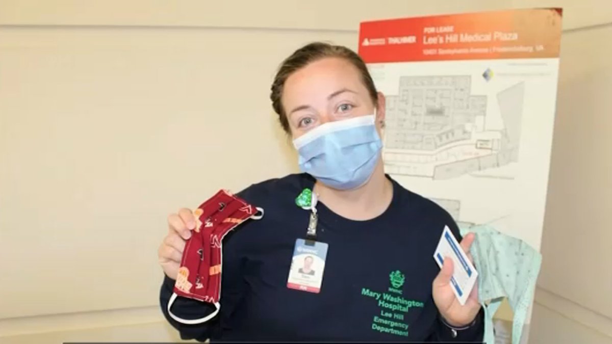 Virginia Community Steps Up to Make Homemade Masks for Hospital Workers ...