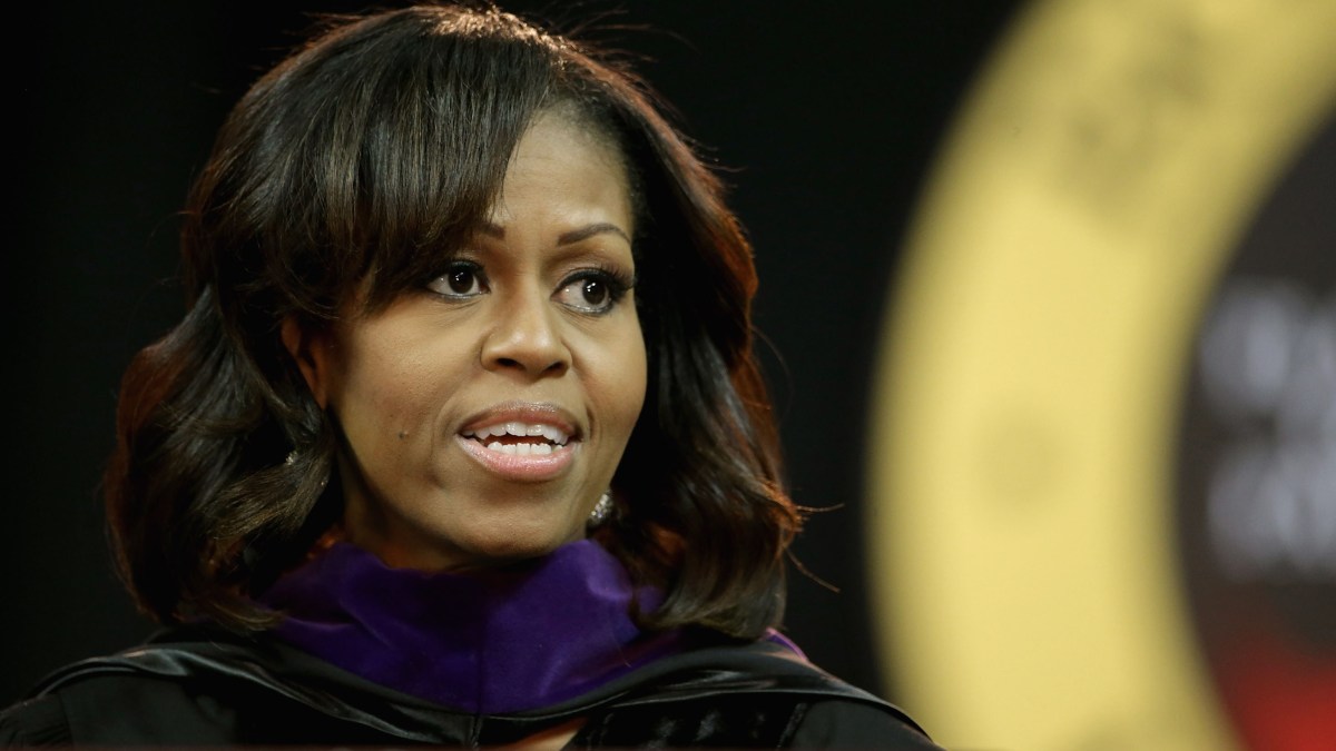 Michelle Obama Gets Honorary Degree, Gives Speech at Bowie State ...