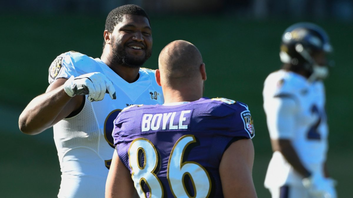 How Calais Campbell Played a Role in Building Out the Ravens’ Social ...