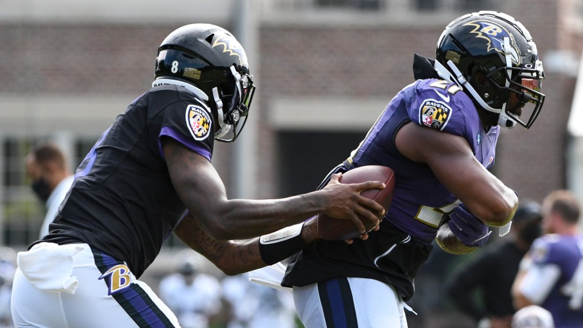 WATCH: Ravens Hold First Padded Practice of 2020 Training Camp – NBC4 ...
