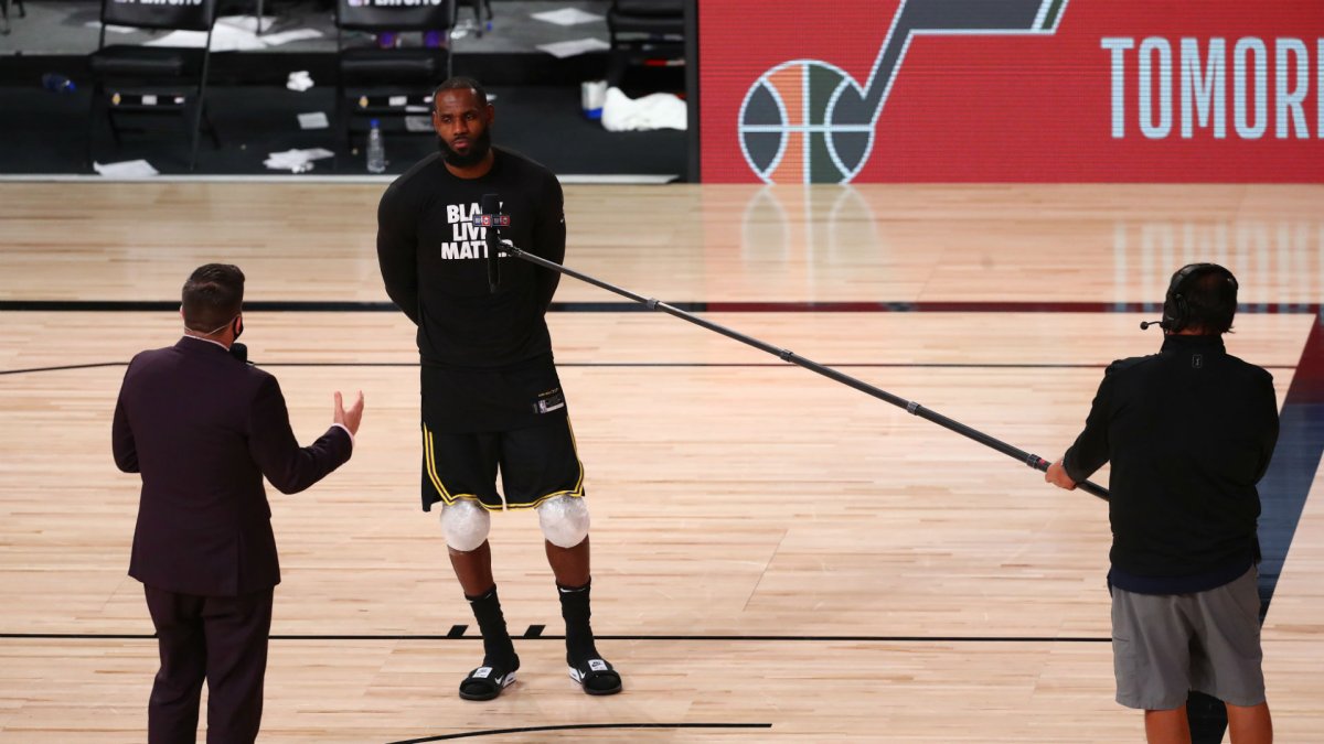 Lakers’ LeBron James Encourages Action Regarding Police Brutality ...