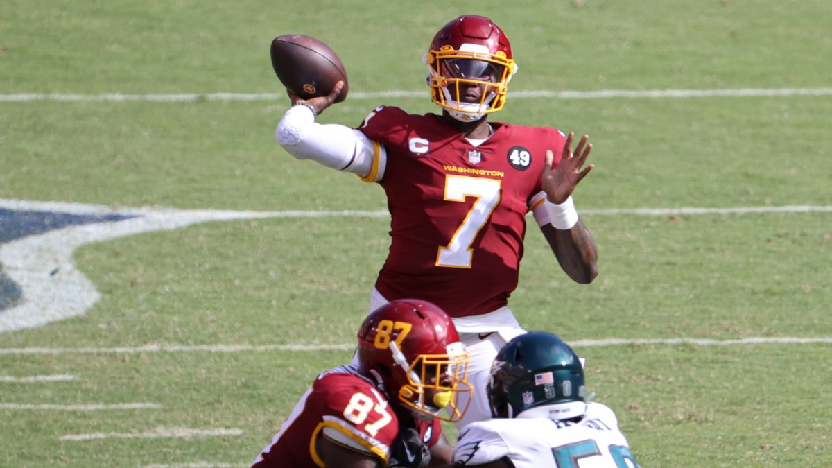 Dwayne Haskins’ Halftime Speech Attributed to a Moment at Training Camp ...