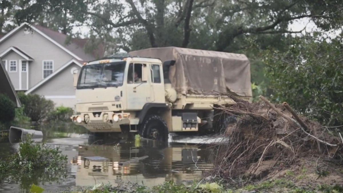 Surveying Sally’s Aftermath – NBC4 Washington