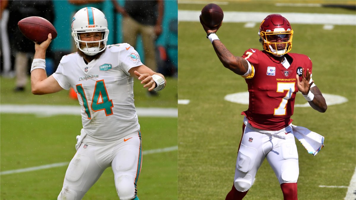 Ryan Fitzpatrick’s Benching Gives Glimpse Into How Dwayne Haskins Might ...