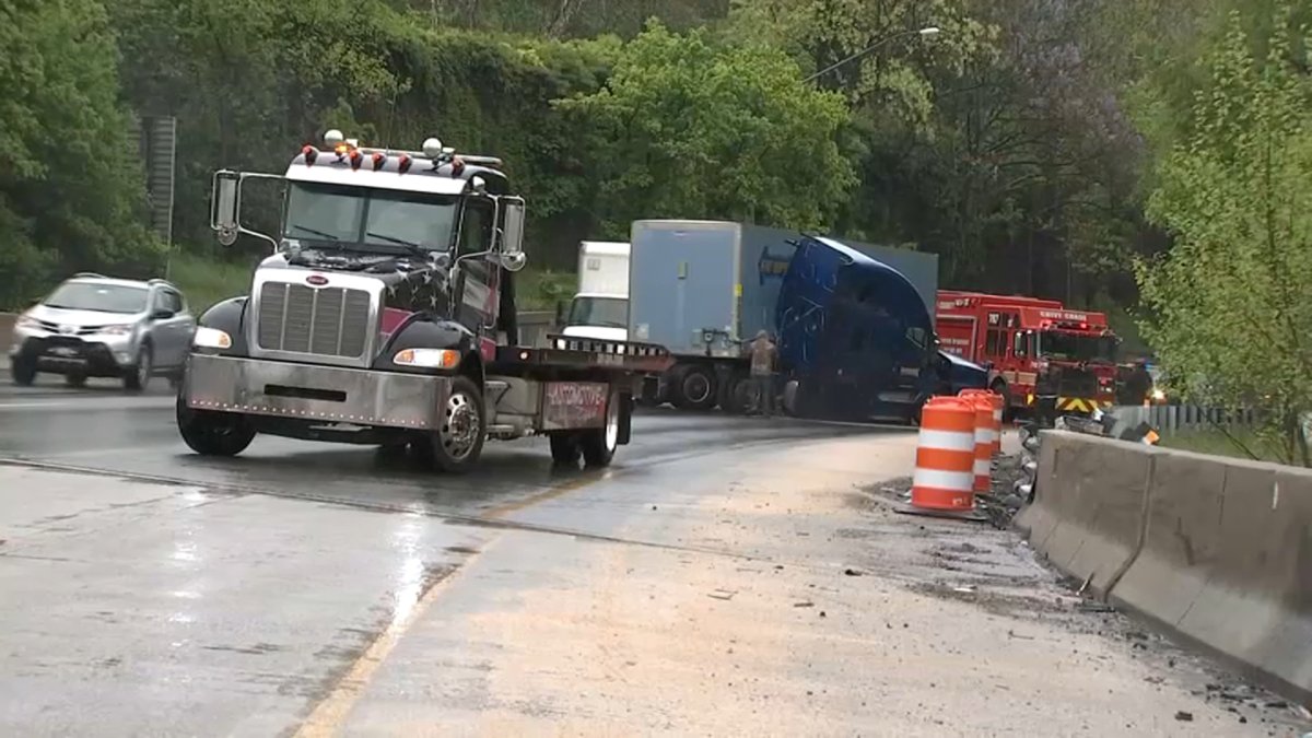 Montgomery County Officials Warn Of Beltway Crash Hot Spots Nbc4