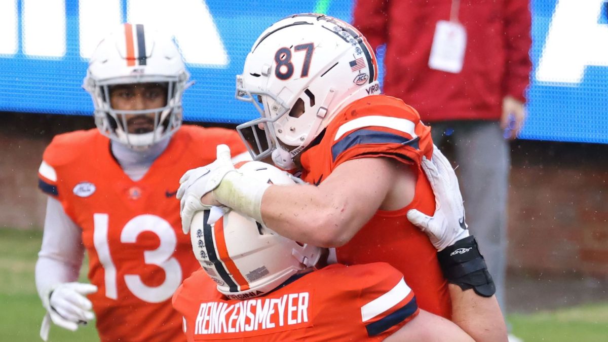 Virginia Tight End Makes Insane Catch in the Back of the Endzone – NBC4 ...
