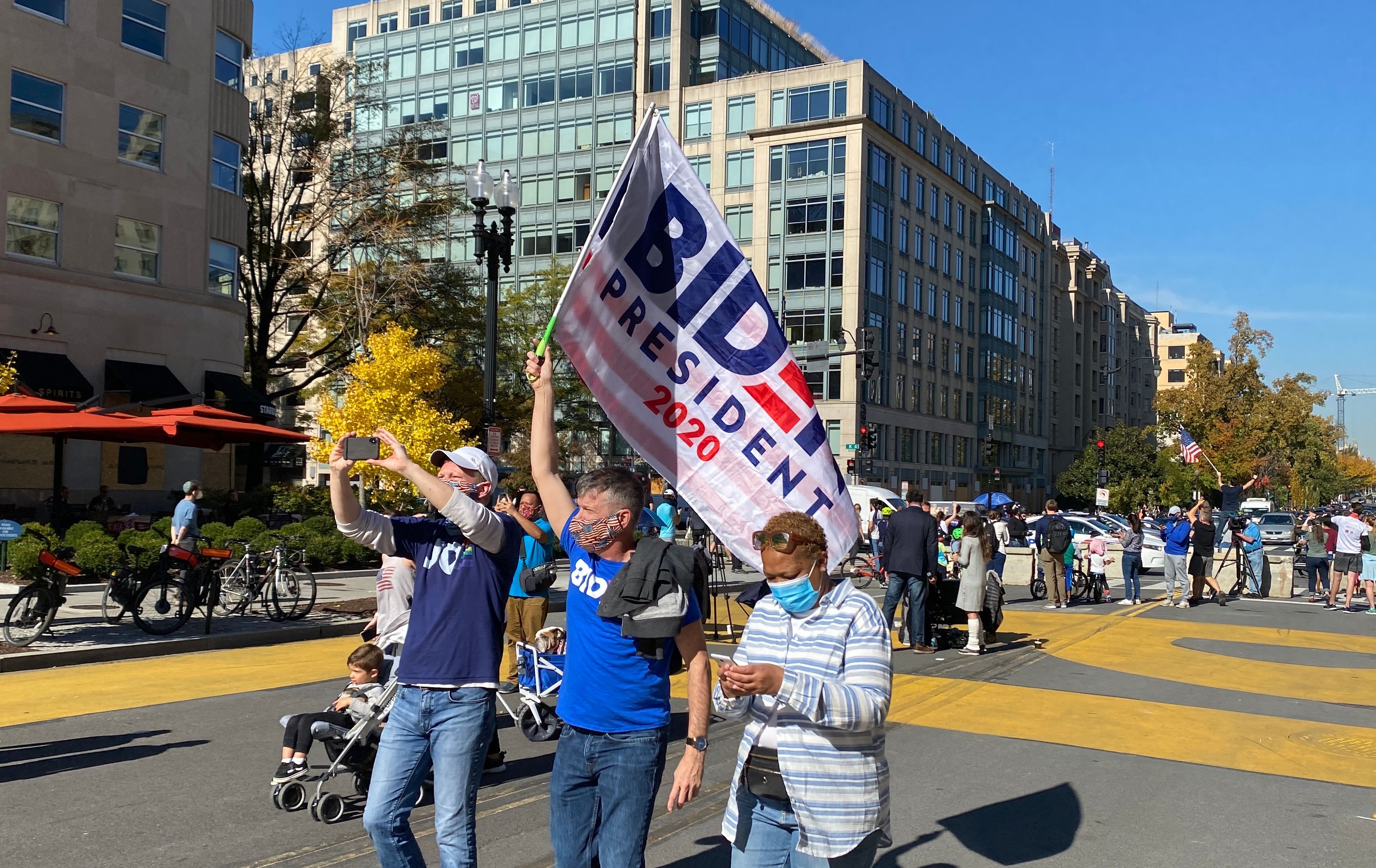 Photos: Biden Fans Take to Streets of DC to Celebrate – NBC4 Washington