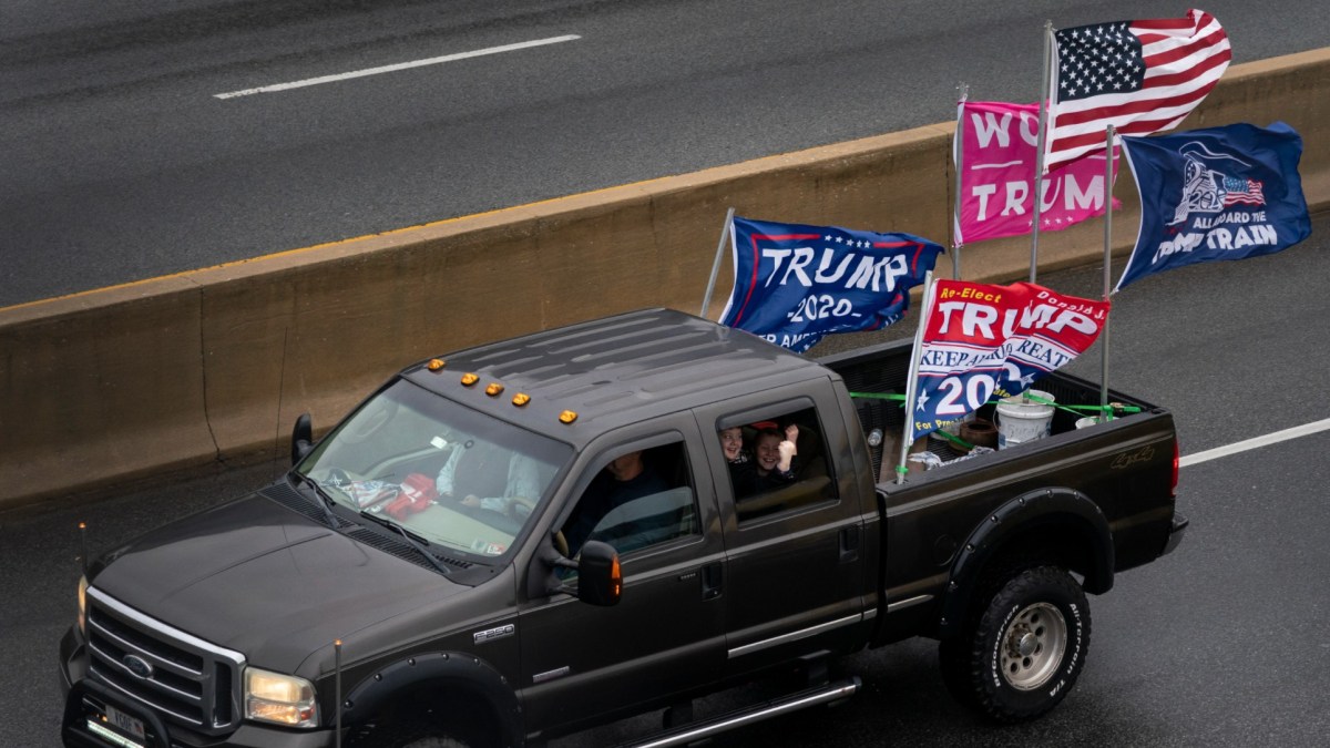 Photos: Pro-Trump Car Caravan Hits the Beltway – NBC4 Washington