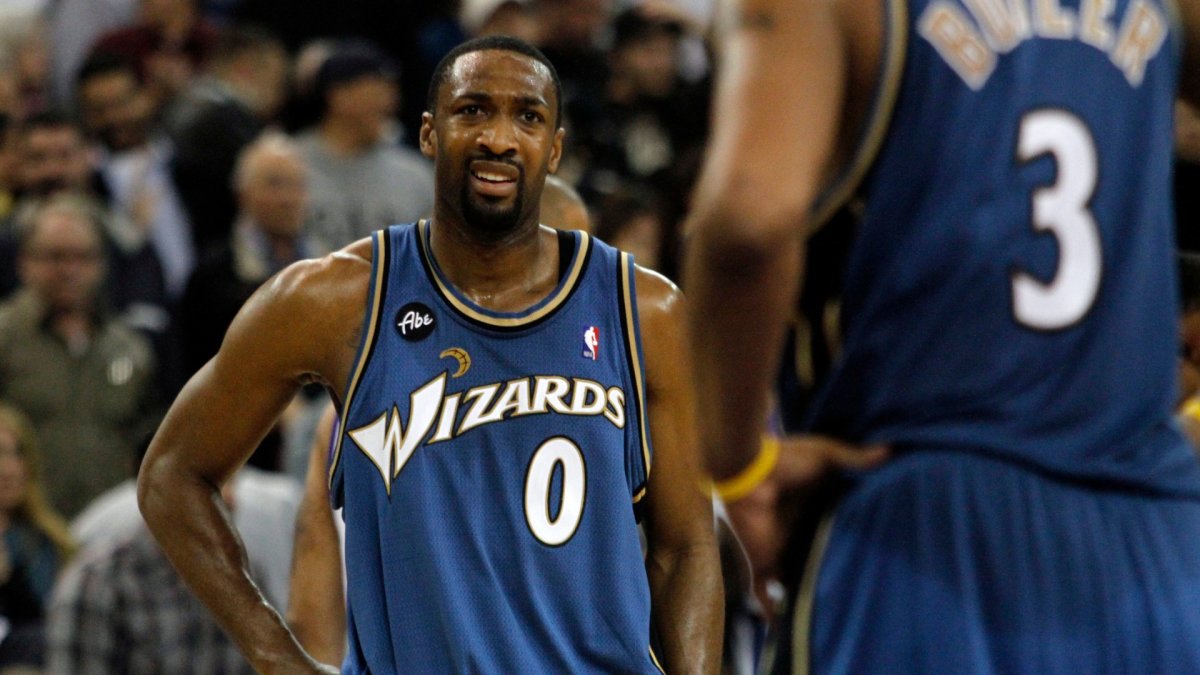 Gilbert Arenas, Michael Jordan Lead All-Blue and Bronze Era Wizards ...
