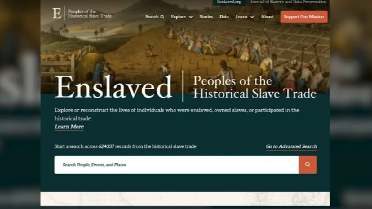 New Research Database Compiles Stories of Enslaved People to Repair ...