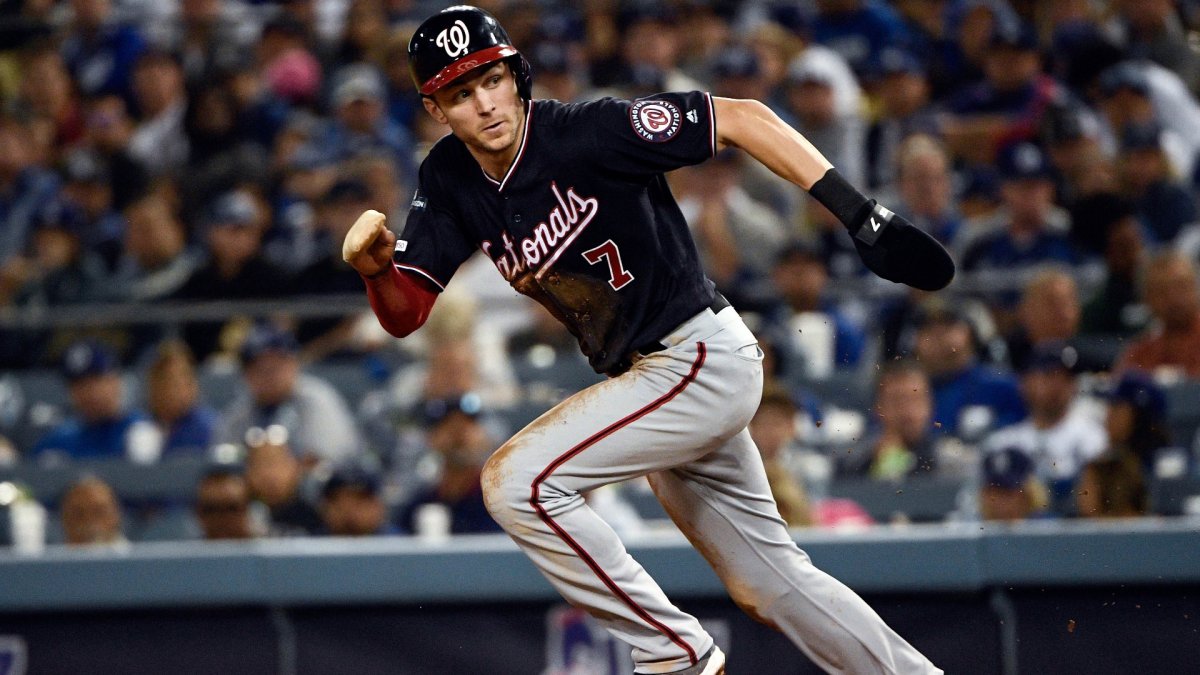 Nationals SS Trea Turner Gives Backstory Behind His Son’s Middle Name ... Nationals SS Trea Turner Gives Backstory Behind His Son’s Middle Name ...