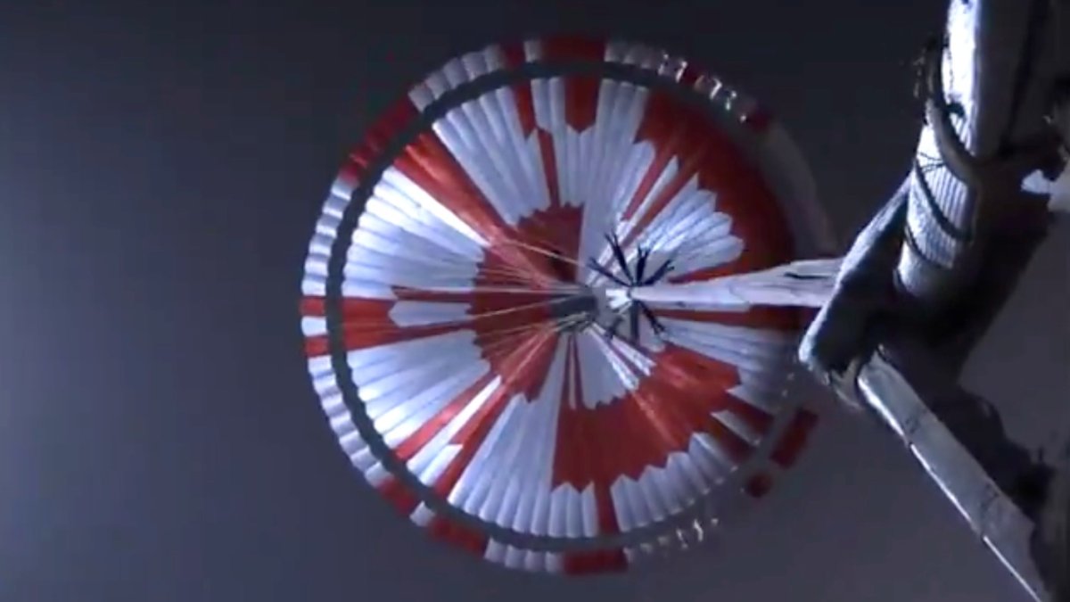 See New Video of Perseverance Landing on Mars – NBC4 Washington