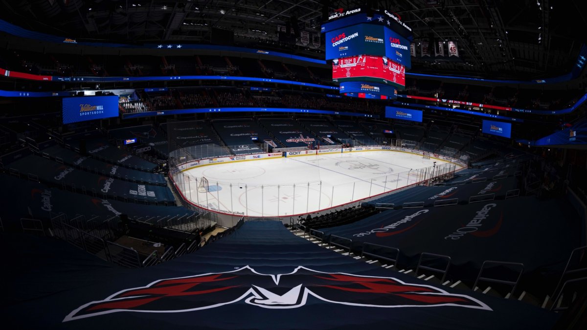Legendary Capitals Broadcaster Ron Weber With Unique Seat at Capital ...