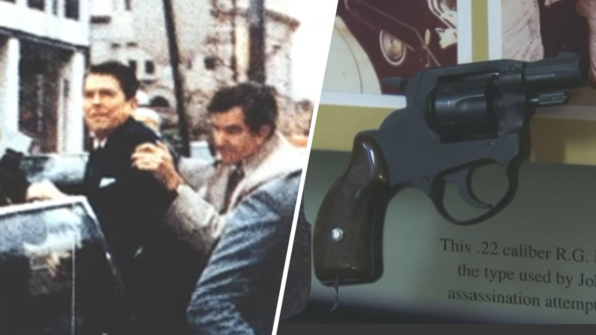 Photos: Replica of Gun Used to Shoot Ronald Reagan in Assassination ...
