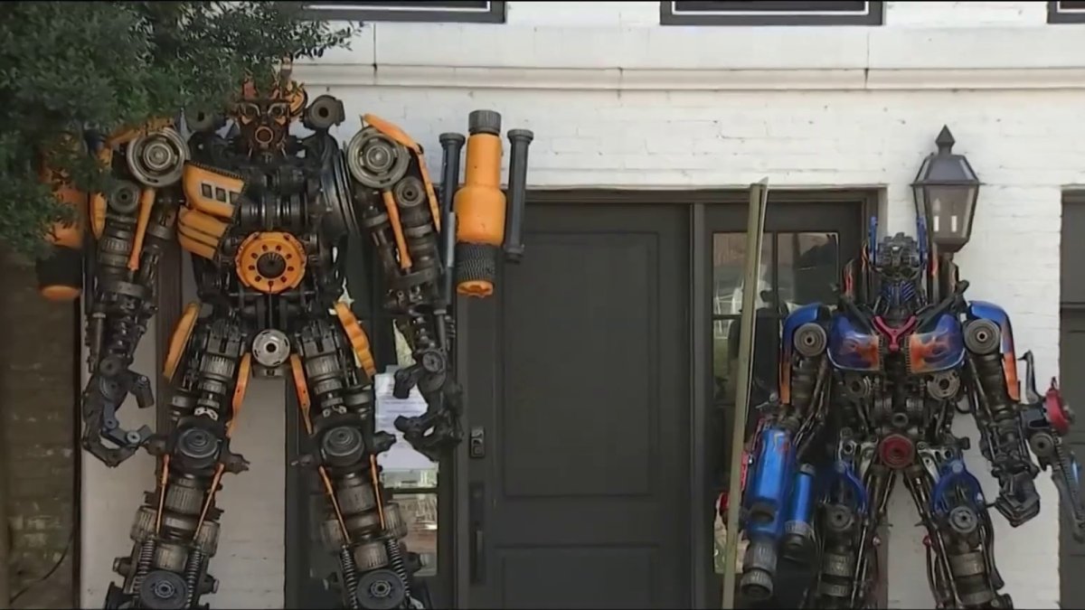 Georgetown Residents Battle Over Transformer Statues – NBC4 Washington
