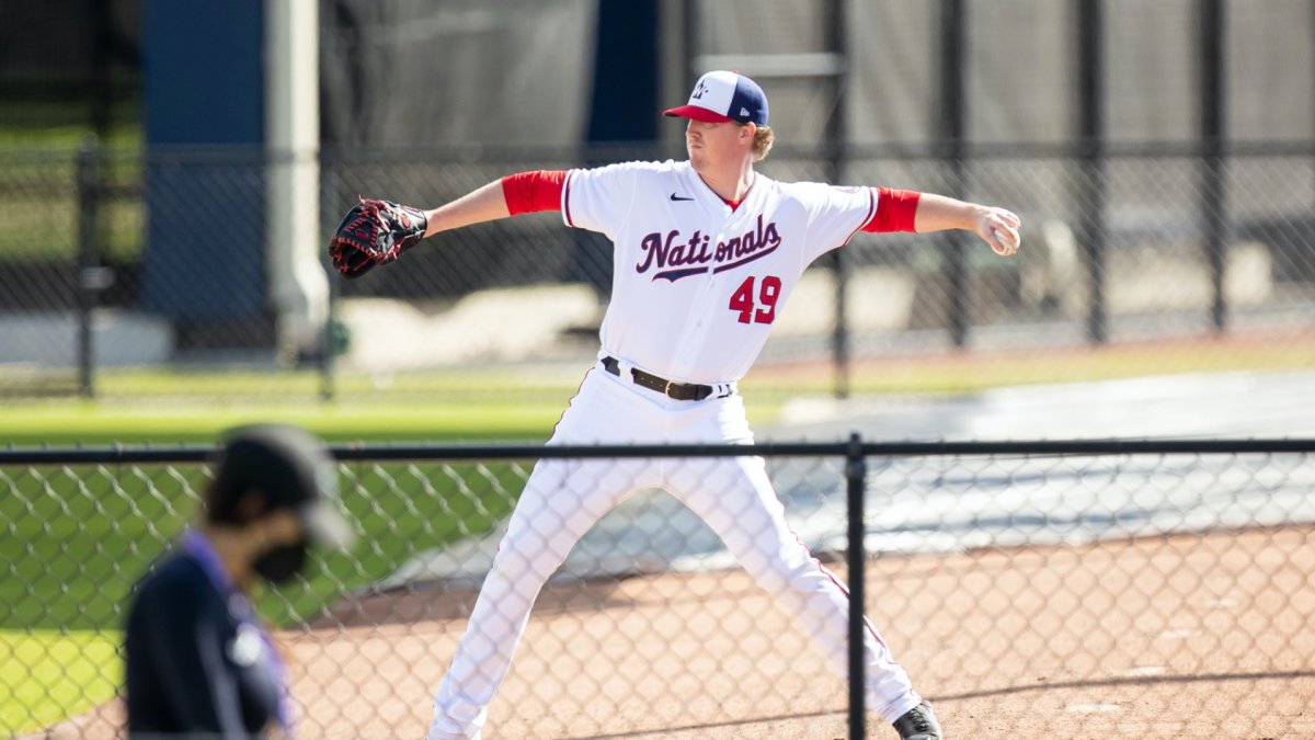 Nationals Pitcher Sam Clay Shines in MLB Debut Against Team He Once ...