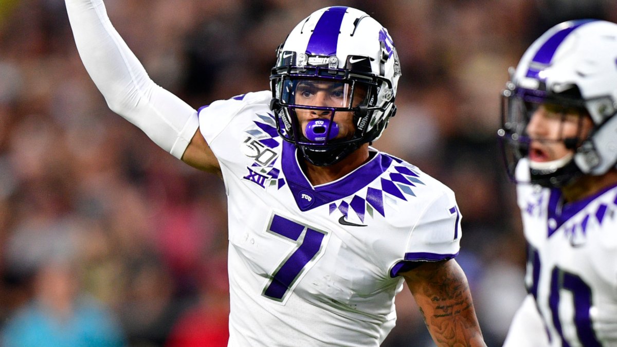 TCU Safety Trevon Moehrig a Name to Watch for Washington at No. 19 ...