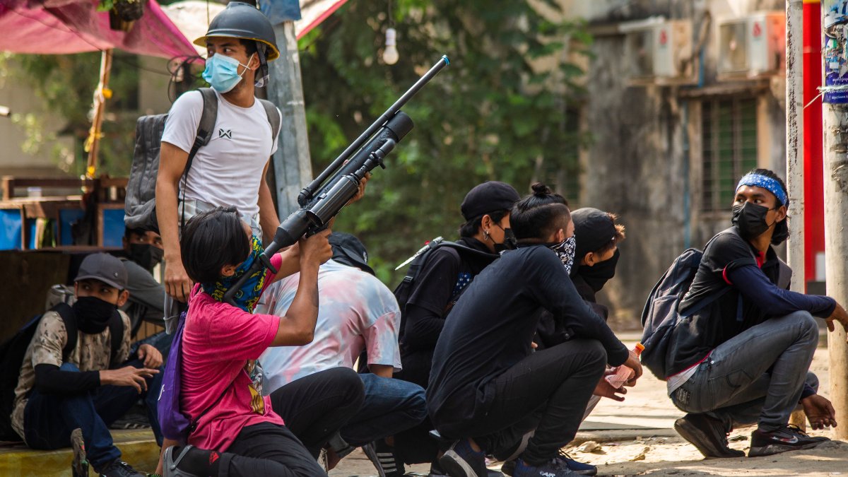 Myanmar Anti-Coup Protesters Launch ‘Easter Egg Strike’ – NBC4 Washington