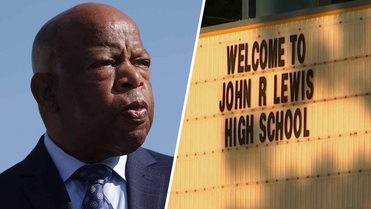 Virginia High School Rededicates to Civil Rights Icon John Lewis – NBC4 ...