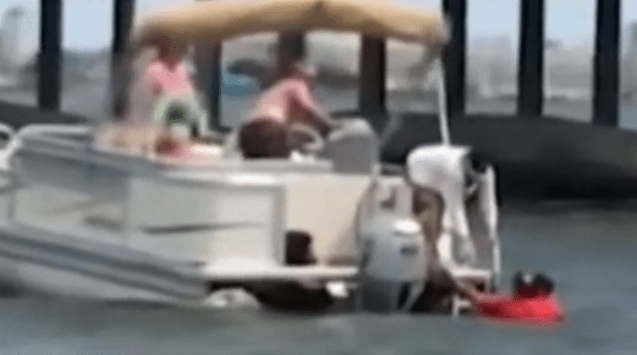 Video Shows Good Samaritan Rescuing 2 Year Old From Bay After Ocean Video Shows Good Samaritan Rescuing 2 Year Old From Bay After Ocean