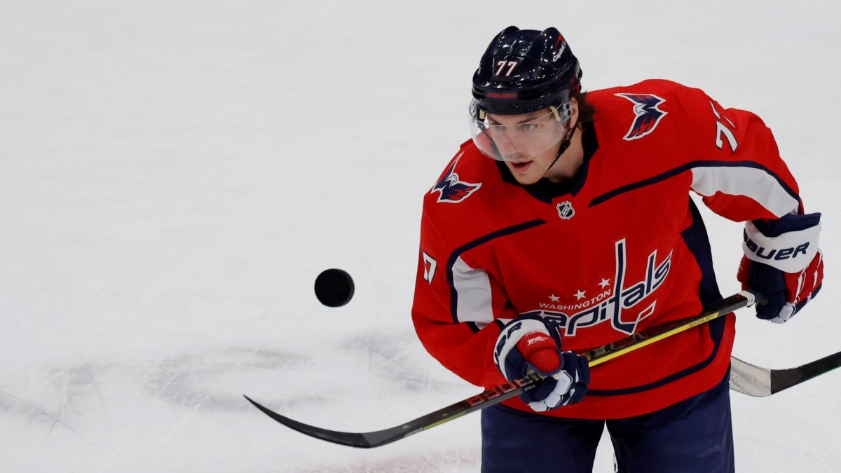 SEE IT: T.J. Oshie Takes Son, Campbell, on Ice for First Time at ...