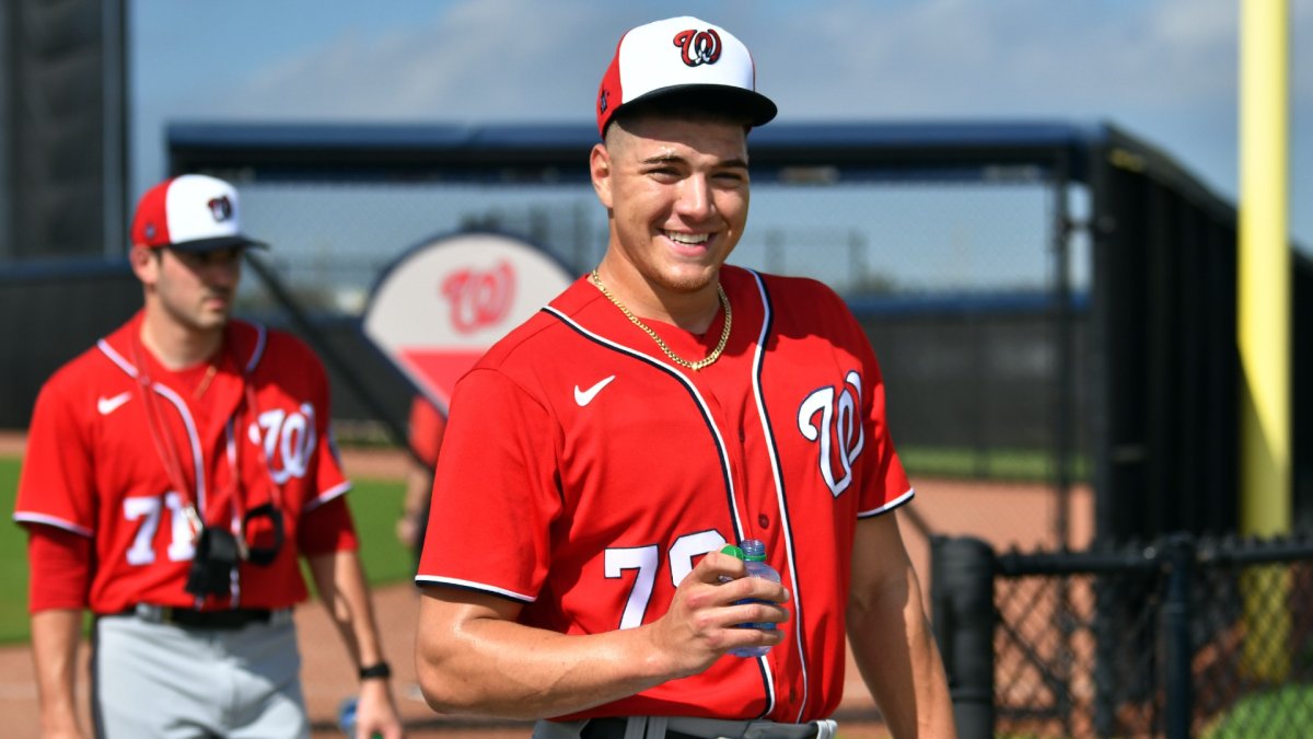Nationals’ Cade Cavalli Jumps Nearly 50 Spots in Baseball America Top ...