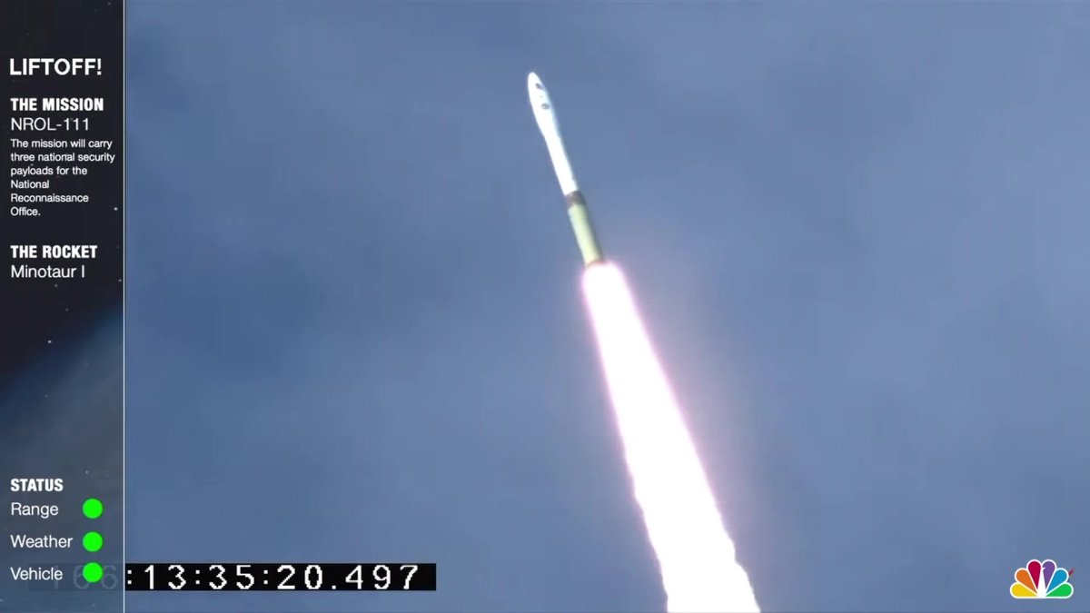 3 National Security Satellites Launched on Minotaur 1 Rocket – NBC4 ...
