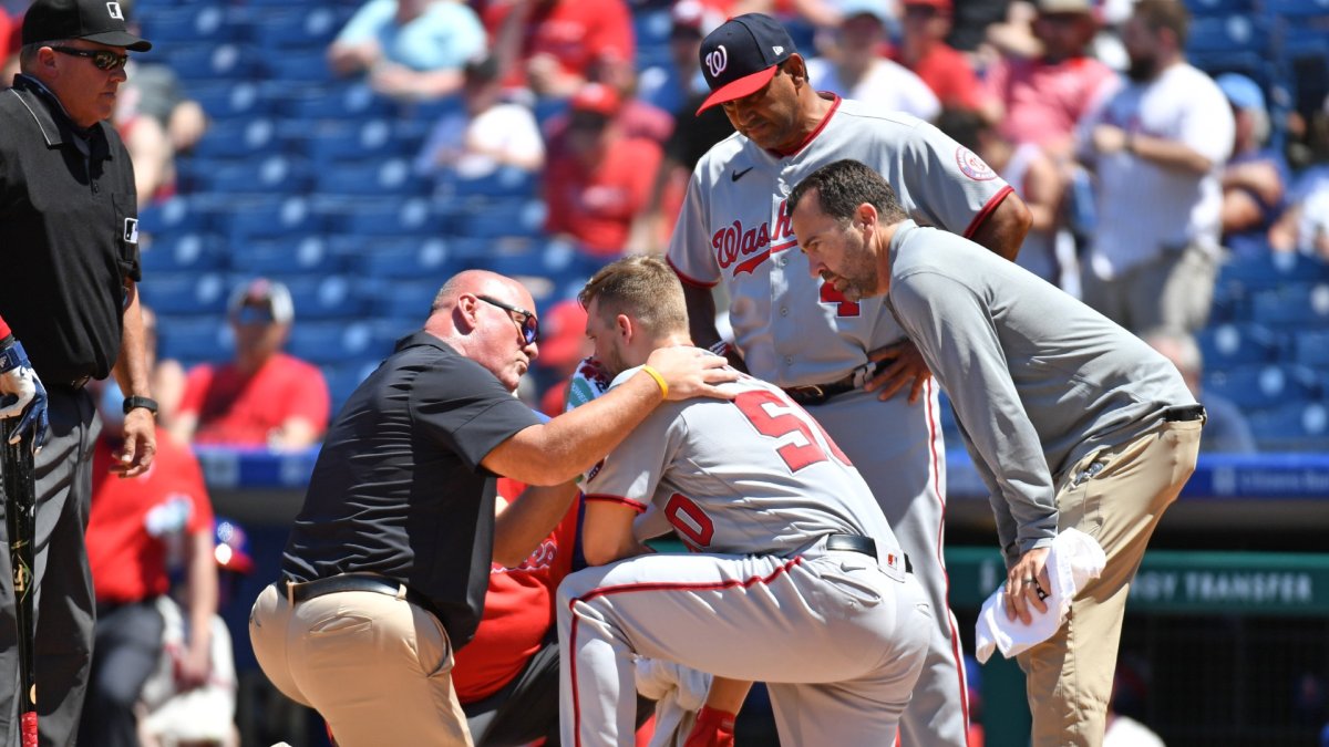 Nationals’ Austin Voth Posts Update From Hospital After Pitch Broke His ...