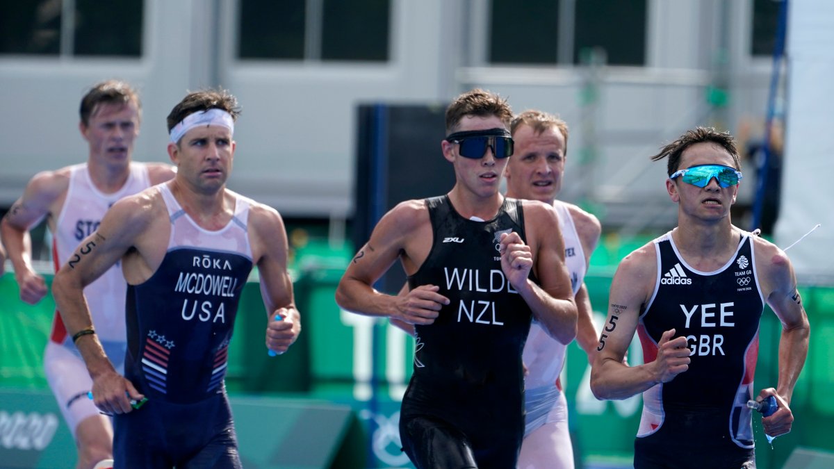 American Kevin McDowell Has Best American Finish in Men’s Triathlon ...