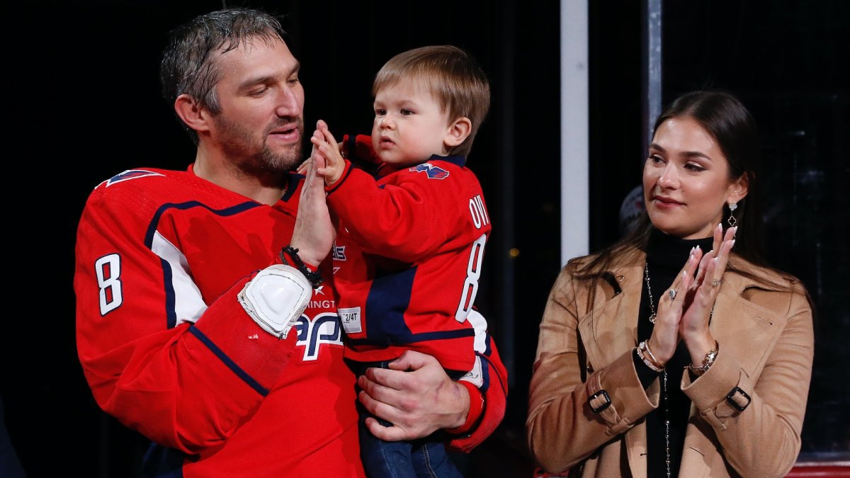 Alex Ovechkin’s Wife, Nastya, Shares Wedding Photos on Four-Year ...