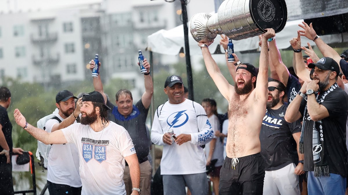 Tampa Bay Lightning Put Massive Dent in Stanley Cup During Title ...