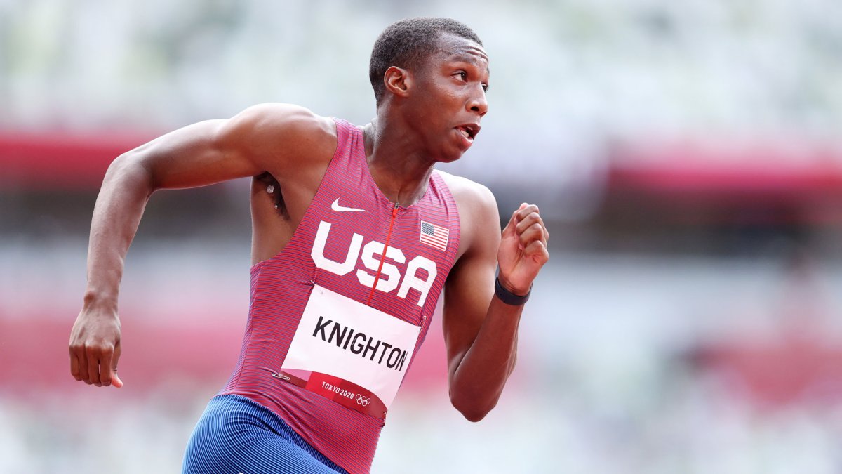 Erriyon Knighton, 17 Just Misses Olympic Medal for 200m Race – NBC4 ...