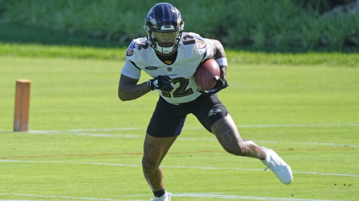 Ravens Rookie WR Rashod Bateman to Have Surgery, Return in September ...